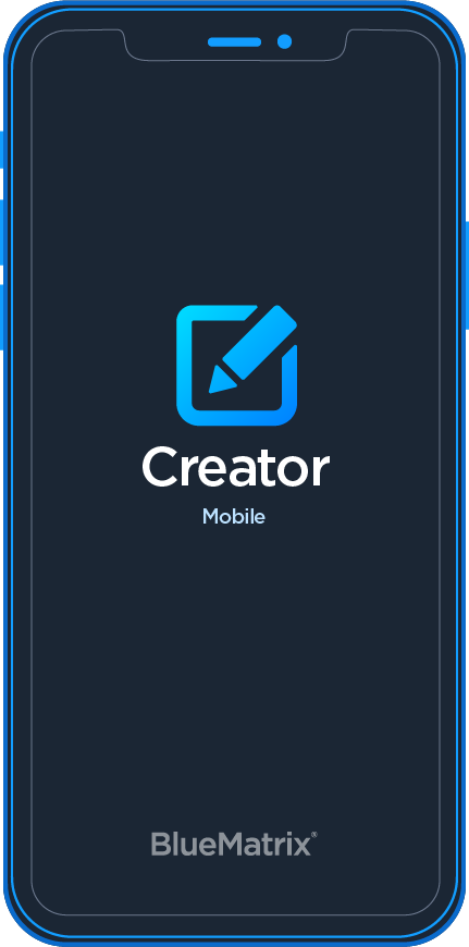 BlueMatrix | Creator Mobile